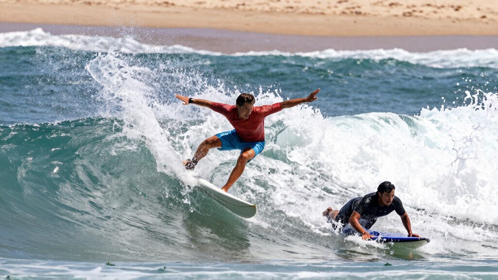 Surfing Vs Bodyboarding - Sports Lee